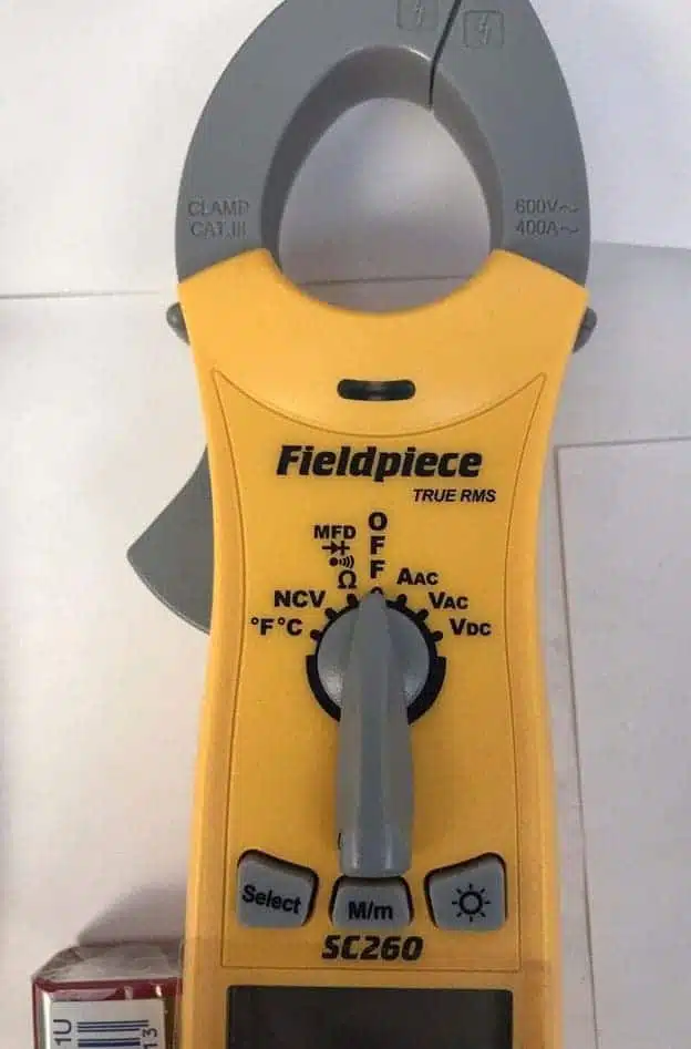 Fieldpiece SC260 Compact Clamp Meter True RMS