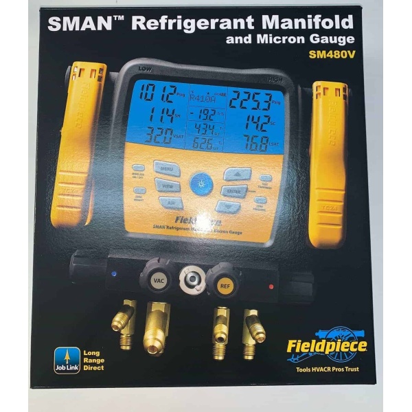 Fieldpiece SM480V SMAN™ Refrigerant Manifold