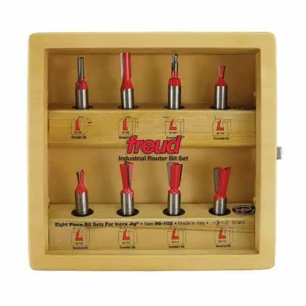 Freud 96 102 8 Piece Bit Sets for Incra Jig