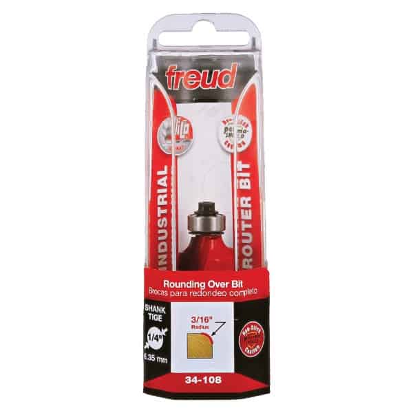 Freud 34-108 3/16 in. Radius Rounding Over Bit