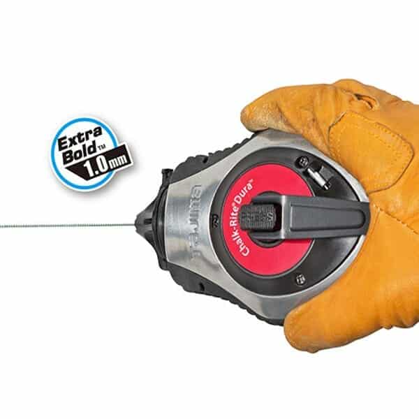 Tajima CR401S Chalk Rite Extra Heavy-Duty ENDURA Chalk Box with 1 mm ...