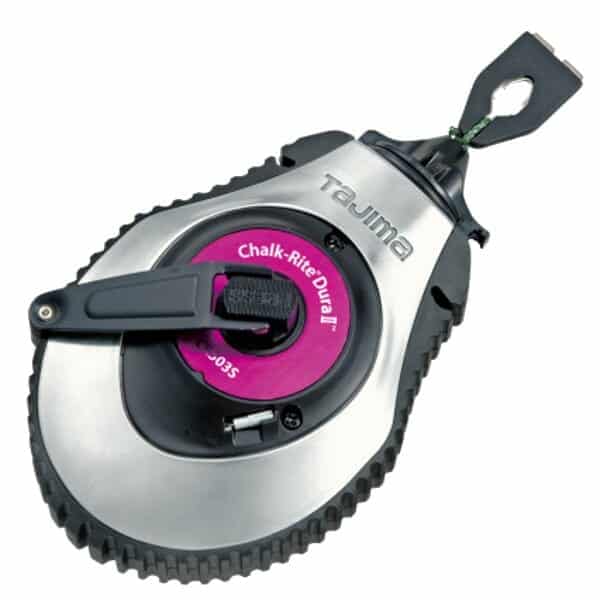 Tajima CR503S Chalk-Rite Dura II Extra Heavy Duty Dura Chalk Box with 1.8 mm Snap Line