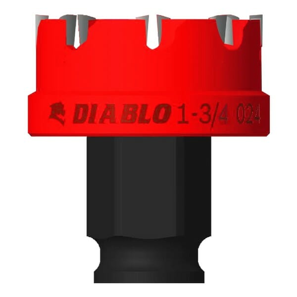 Diablo DHS1750CF 1-3/4" Steel Demon Carbide Teeth Hole Cutter