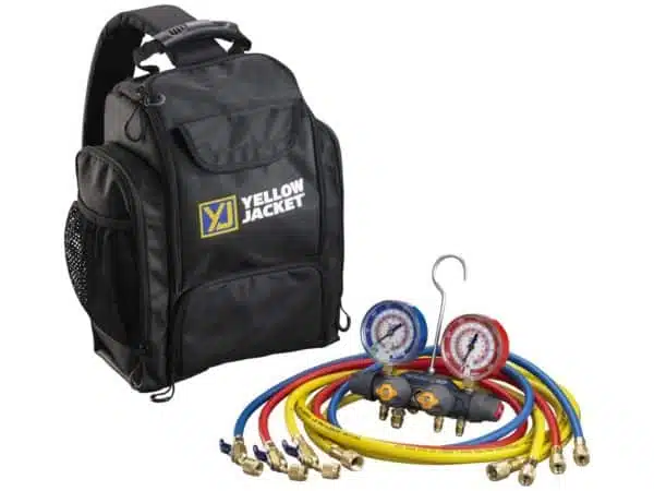 Yellow Jacket 42017 Series 41 R22/404A/410A Manifold Kit