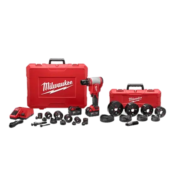 Milwaukee 2676-23 M18 FORCELOGIC 10T Knockout Tool 1/2" - 4" Kit