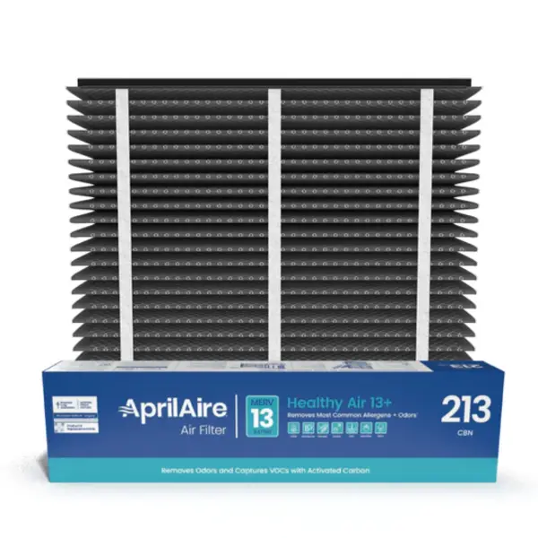 AprilAire 213CBN MERV 13+Carbon Air Filter for Whole-House 1-Pack
