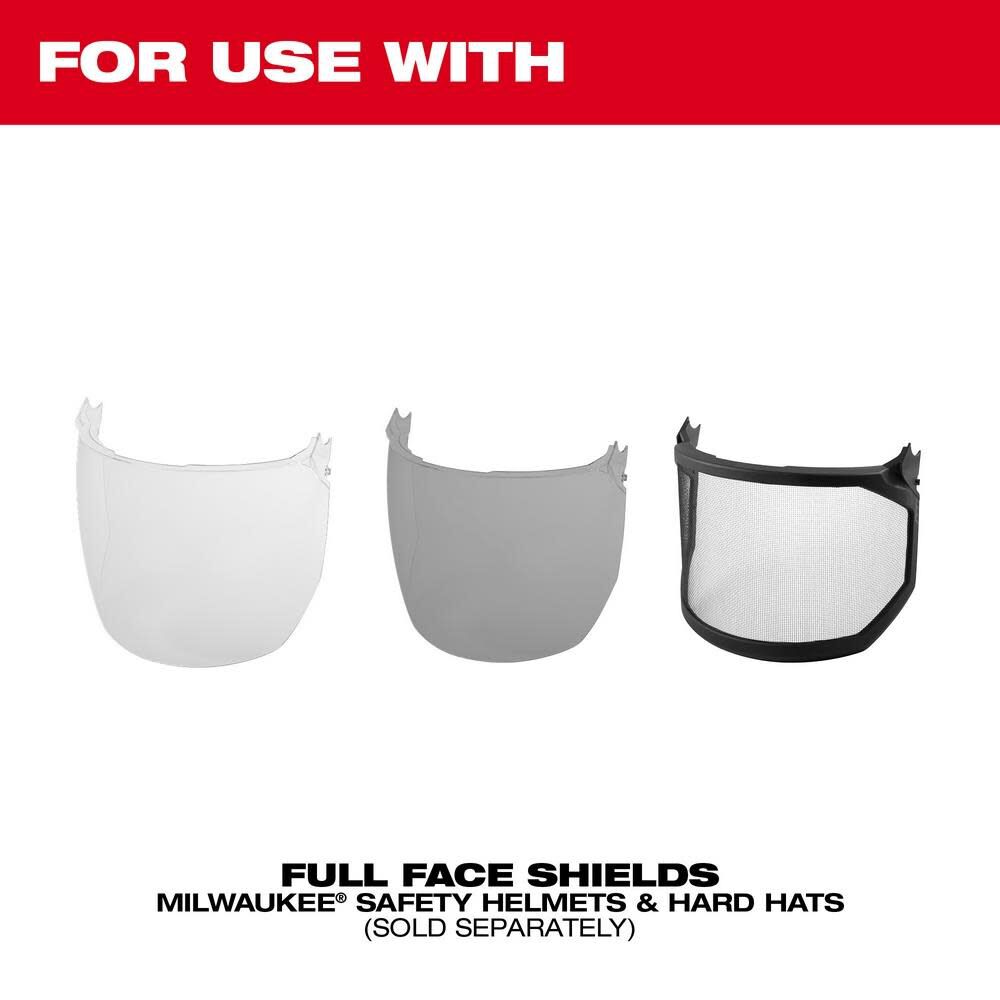 Milwaukee BOLT Full Face Shield Mount Replacement Helmet & Hard Hat