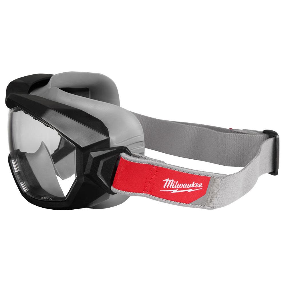 Milwaukee Non-Vented Goggles - Clear Dual Coat Lens