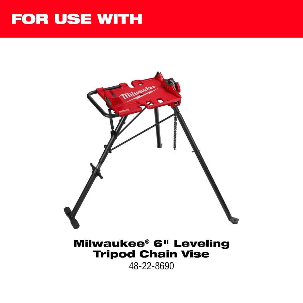 Milwaukee Pipe Jaw for 6 Leveling Tripod Chain Vise