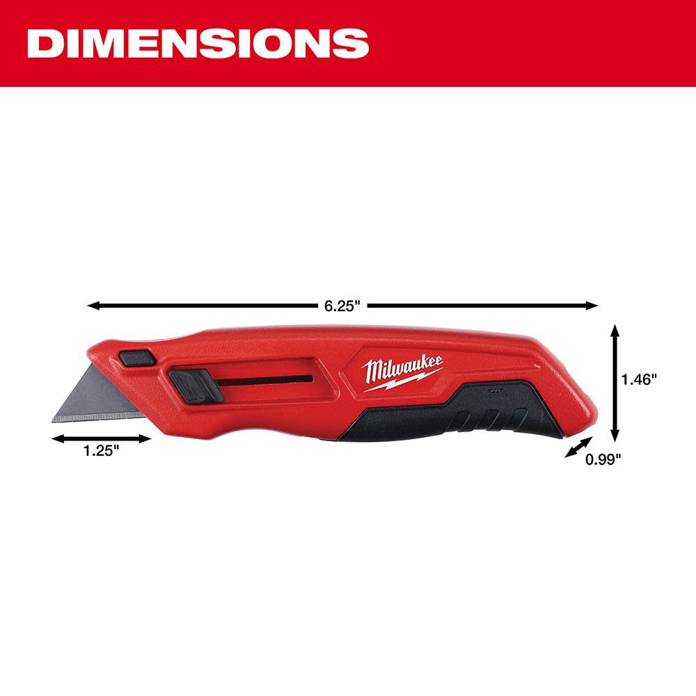 Milwaukee Side Slide Utility Knife